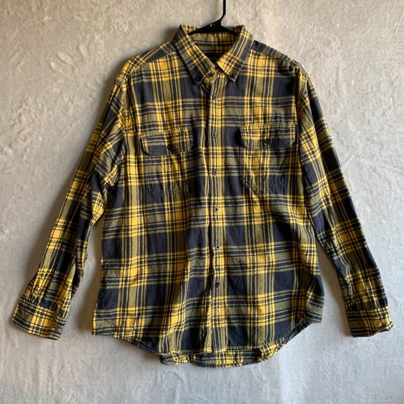Faded Glory | Shirts | Faded Glory Mens Long Sleeve Flannel Shirt ...